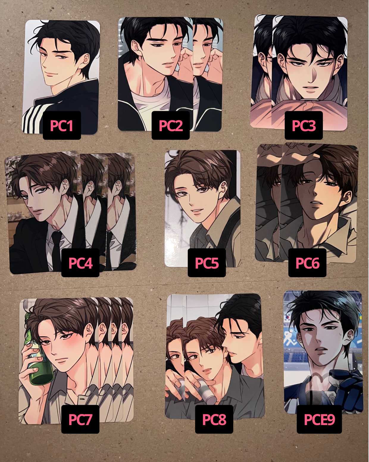 Photocards Melting Point – Haru BL